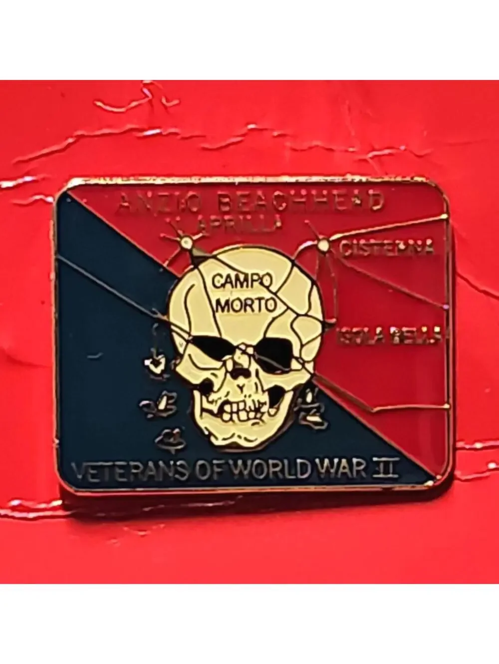 Other | Wwii Anzio Beachhead Campo Morto Veterans Pin By Vanguard ...
